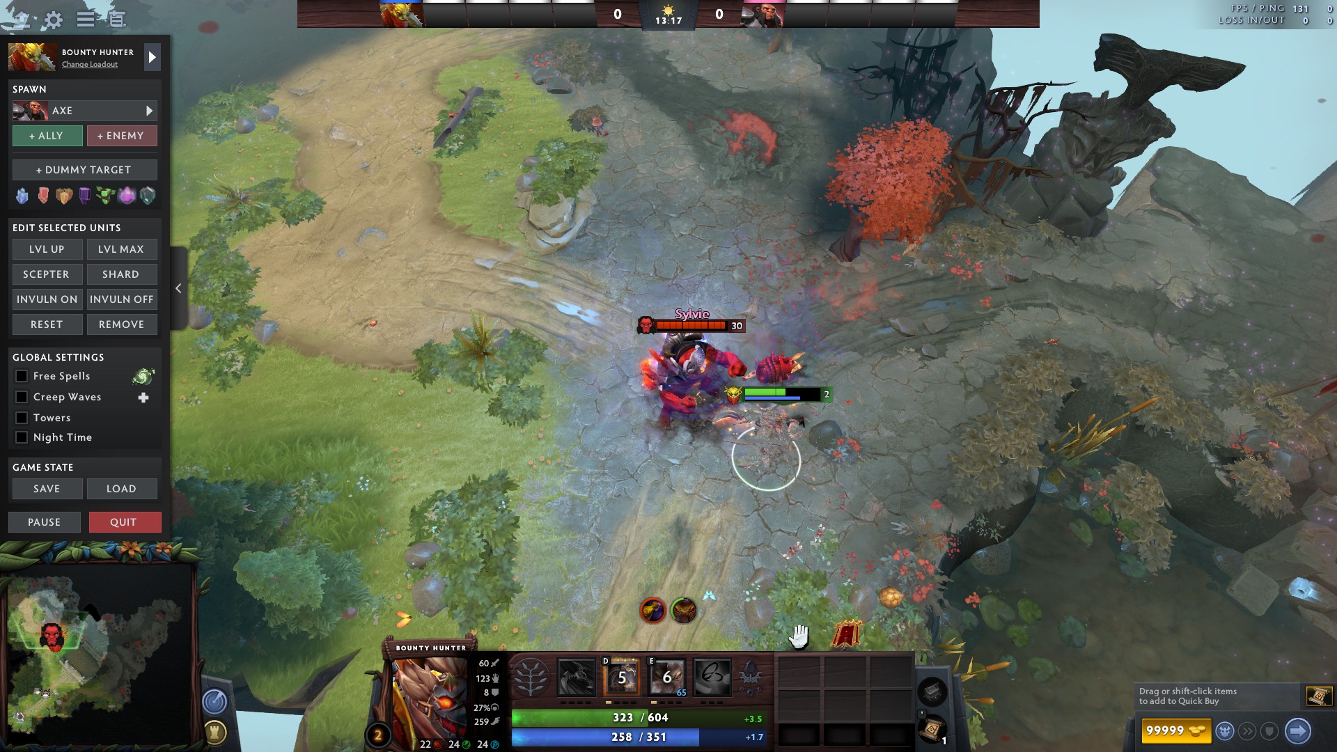 [Bounty Hunter] cannot break [Shadow Walk]'s invisibility when he is ...