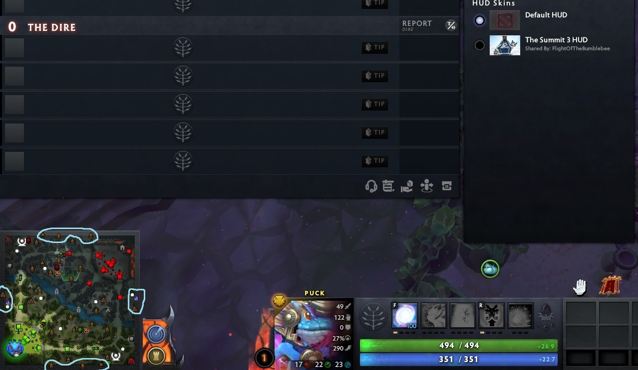 Some huds now cover the margins of the minimap and some have the Gold button outside · Issue ...