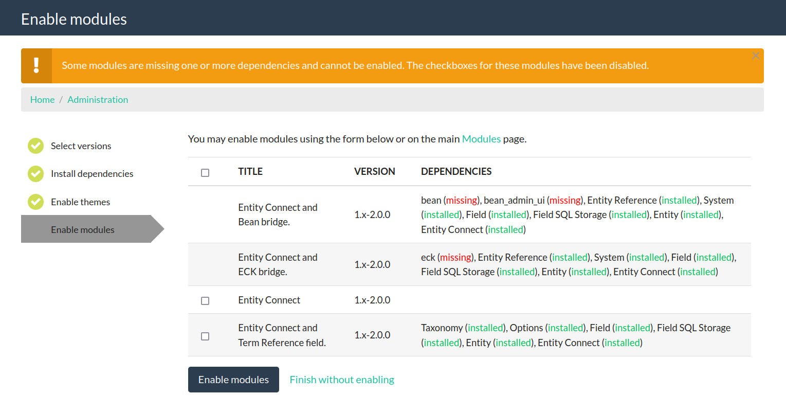Hide unported/unusable modules? · Issue #5 · backdrop-contrib ...
