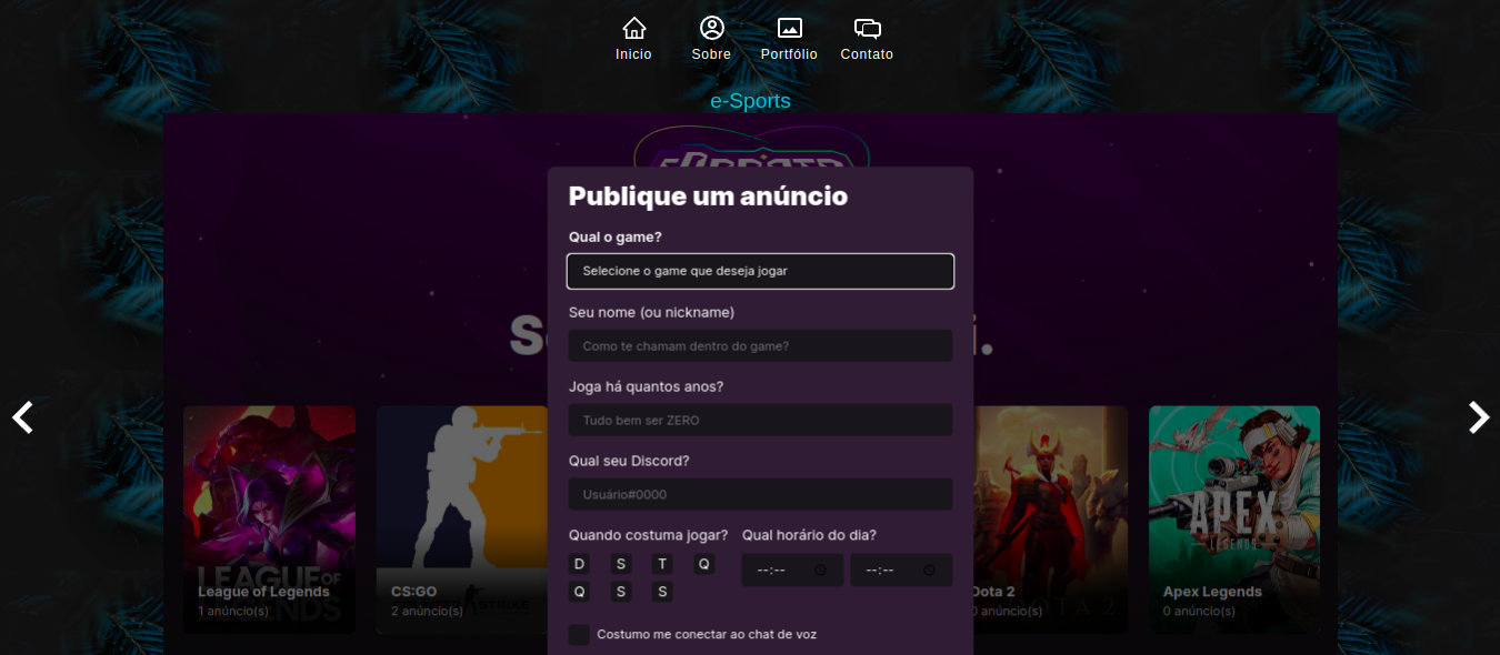 GitHub - iigorfelipe/portfolio-ts: Portfolio made with Vite with template in react-ts ...