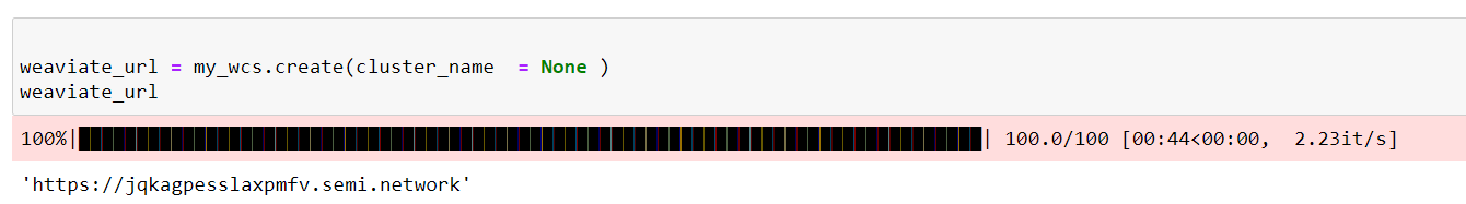 Checking WCS instance! · Issue #116 · weaviate/weaviate-python-client · GitHub