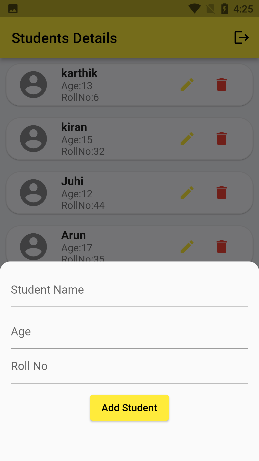 GitHub - kirankamal455/CRUD-APP: Flutter students CRUD operations app ...