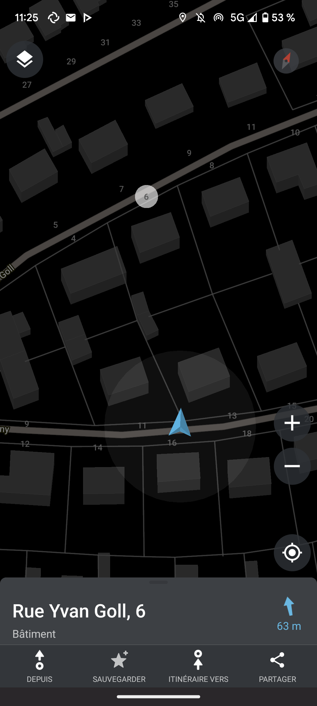 Selection circle color in navigation have wrong color in dark mode ...