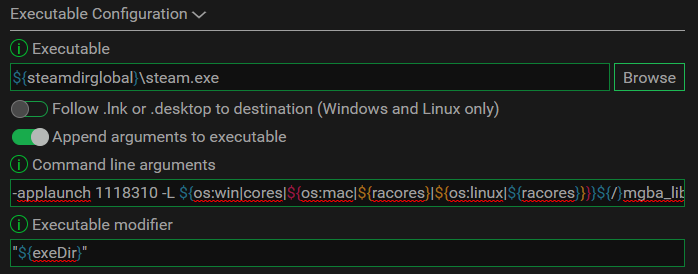 Steam as executable for RetroArch version of Steam currently not possible · Issue #428 ...