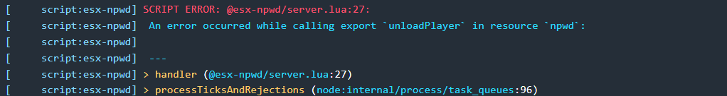 error when using /relog in multi char · Issue #1010 · project-error/npwd · GitHub
