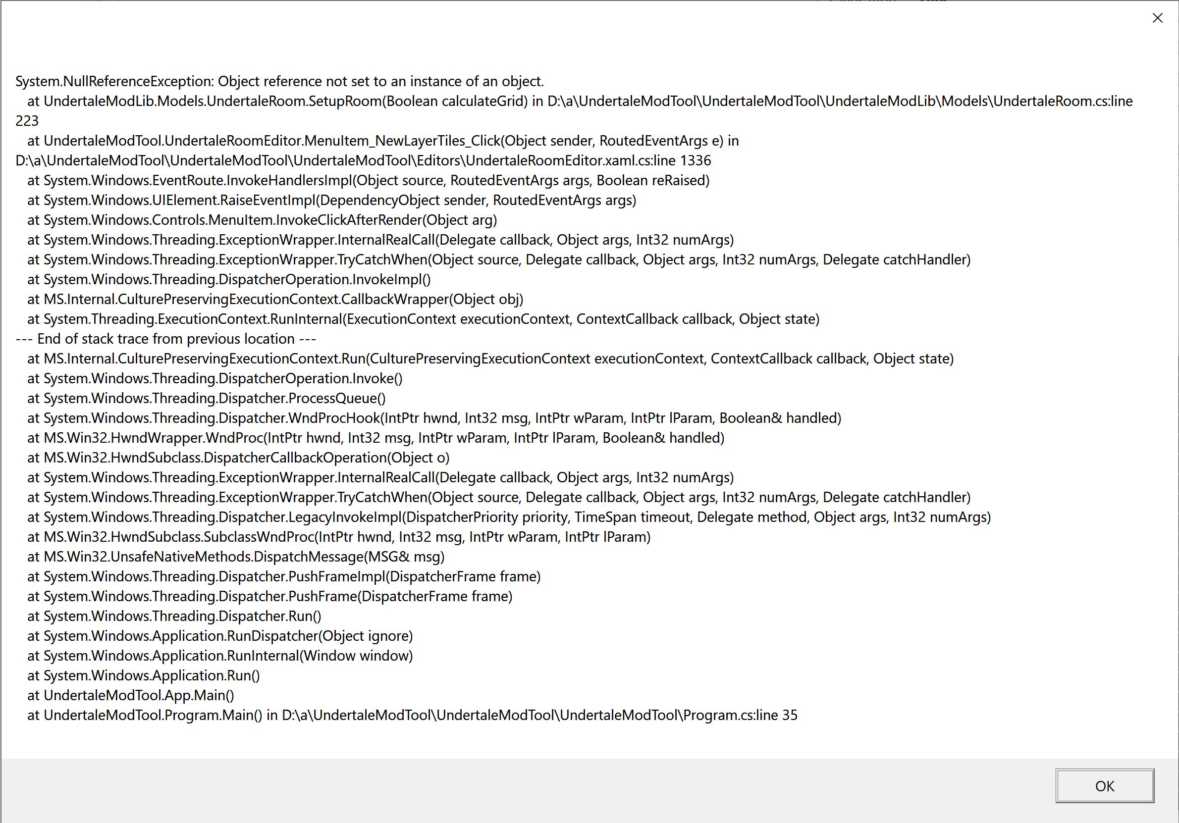 Adding a Tiles/Assets Layer doesn't work · Issue #802 · UnderminersTeam ...