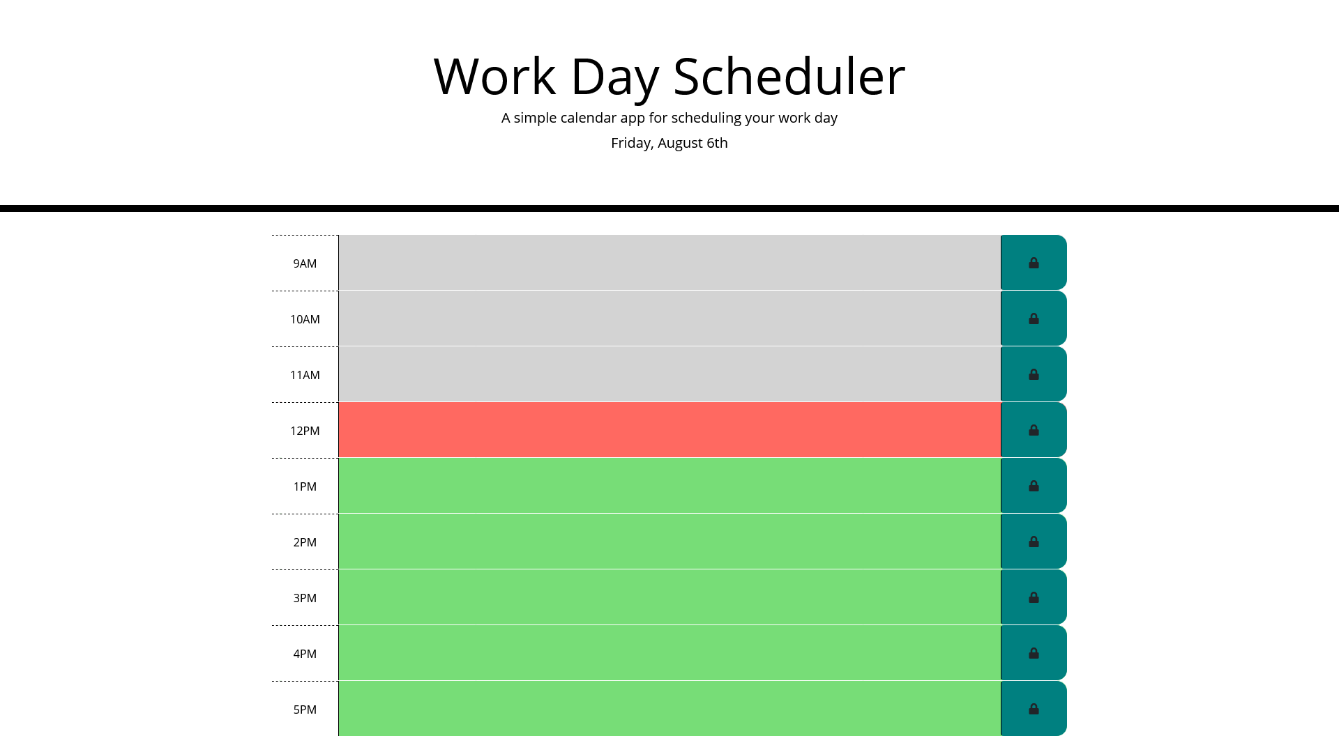 GitHub - Friel2021/Day-Planner: Daily Planner with color indicators ...