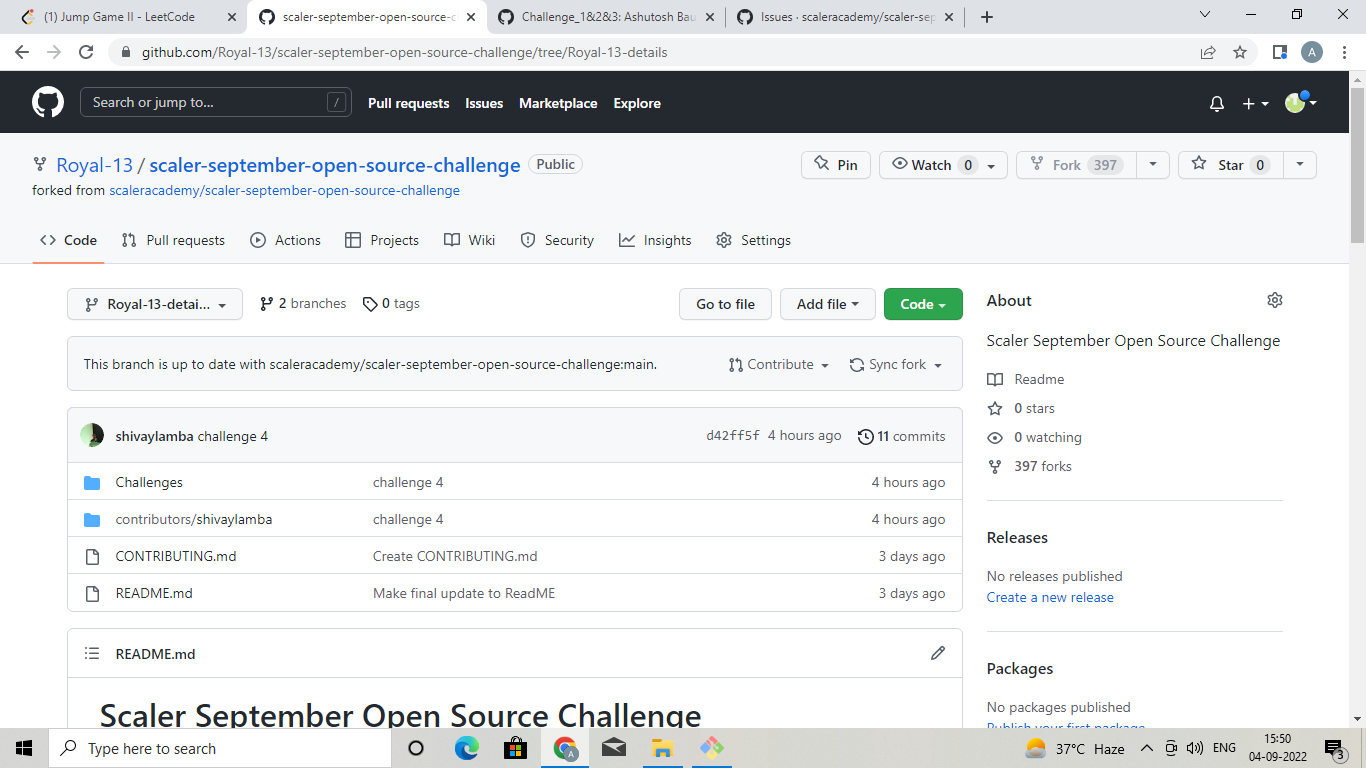 Challenge 1-4&9&11&13-14&16-17: Ashutosh Baunthiyal · Issue #153 · scaleracademy/scaler ...