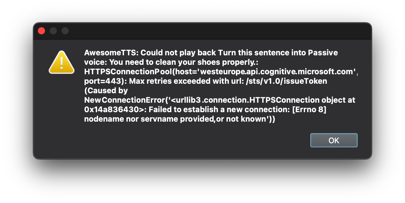 Feature request: suppress displaying annoying error notifications when there is no internet ...