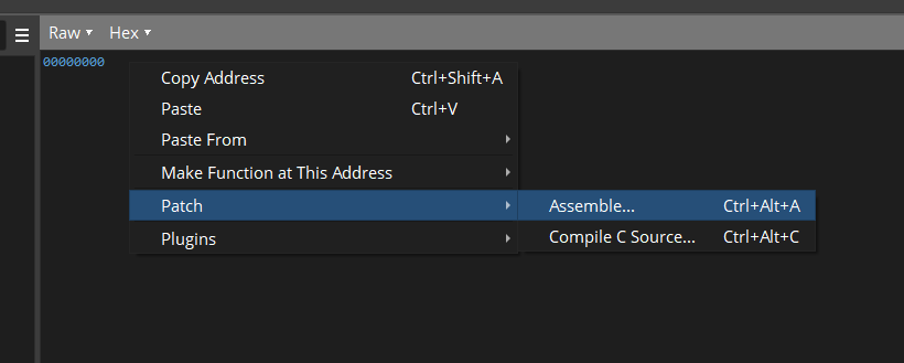 Create function hotkey dialog does not allow selecting a platform abi or os · Issue #2899 ...