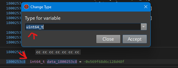 Change type dialog does not default to existing type in linear view · Issue #3125 · Vector35 ...