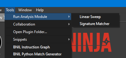 Some plugin menu ui options are unresponsive · Issue #2037 · Vector35/binaryninja-api · GitHub