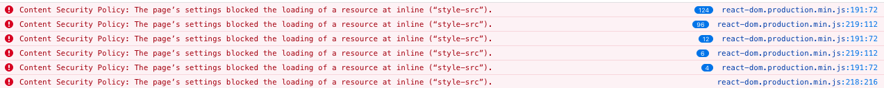 CSP Blocks Inline Styles on Firefox · Issue #1724 · chanzuckerberg/cellxgene · GitHub