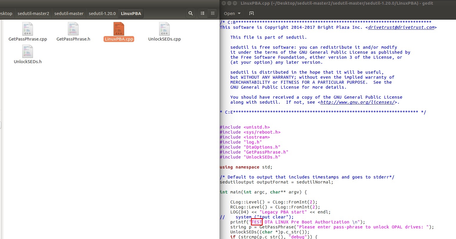How to change or modify the LinuxPBA while building PBA image · Issue #370 · Drive-Trust ...