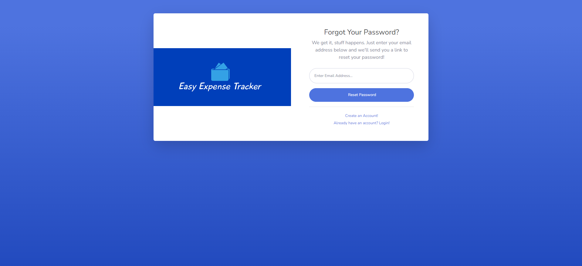 Github Haoyangkong99django Easy Expense Tracker 