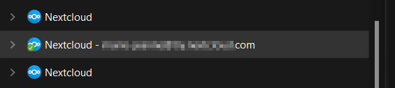 [Bug]: All accounts in Windows Explorer quick access have the same name : "Nextcloud" · Issue ...