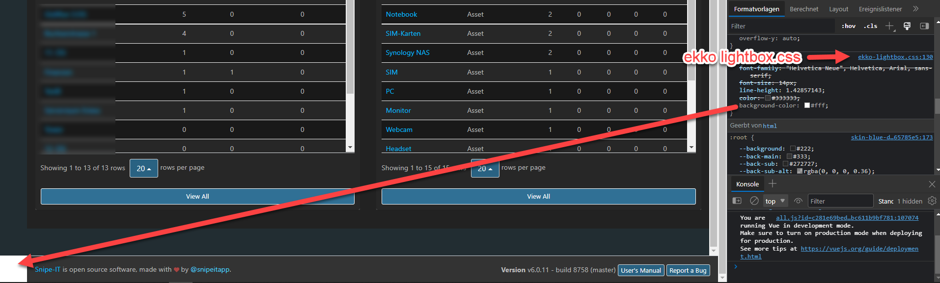 Darkmode theme · Issue #11958 · grokability/snipe-it · GitHub