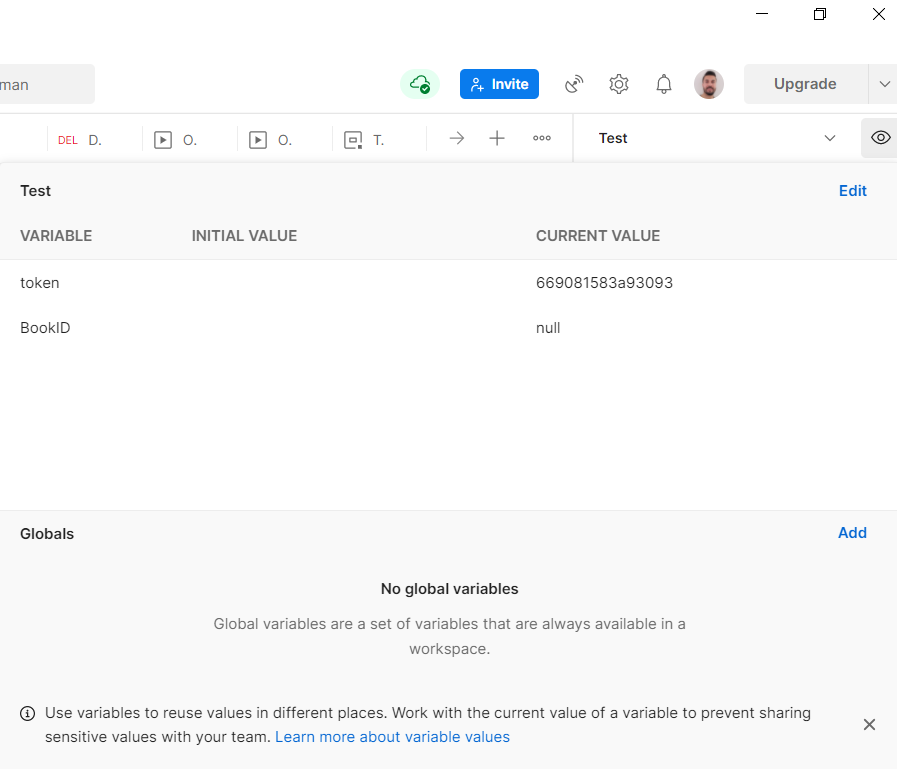 Getting "null" error during postman variable assignment · Issue #10325 · postmanlabs/postman-app ...