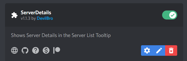[BUG] - ServerDetails doesn't work · Issue #2049 · mwittrien/BetterDiscordAddons · GitHub