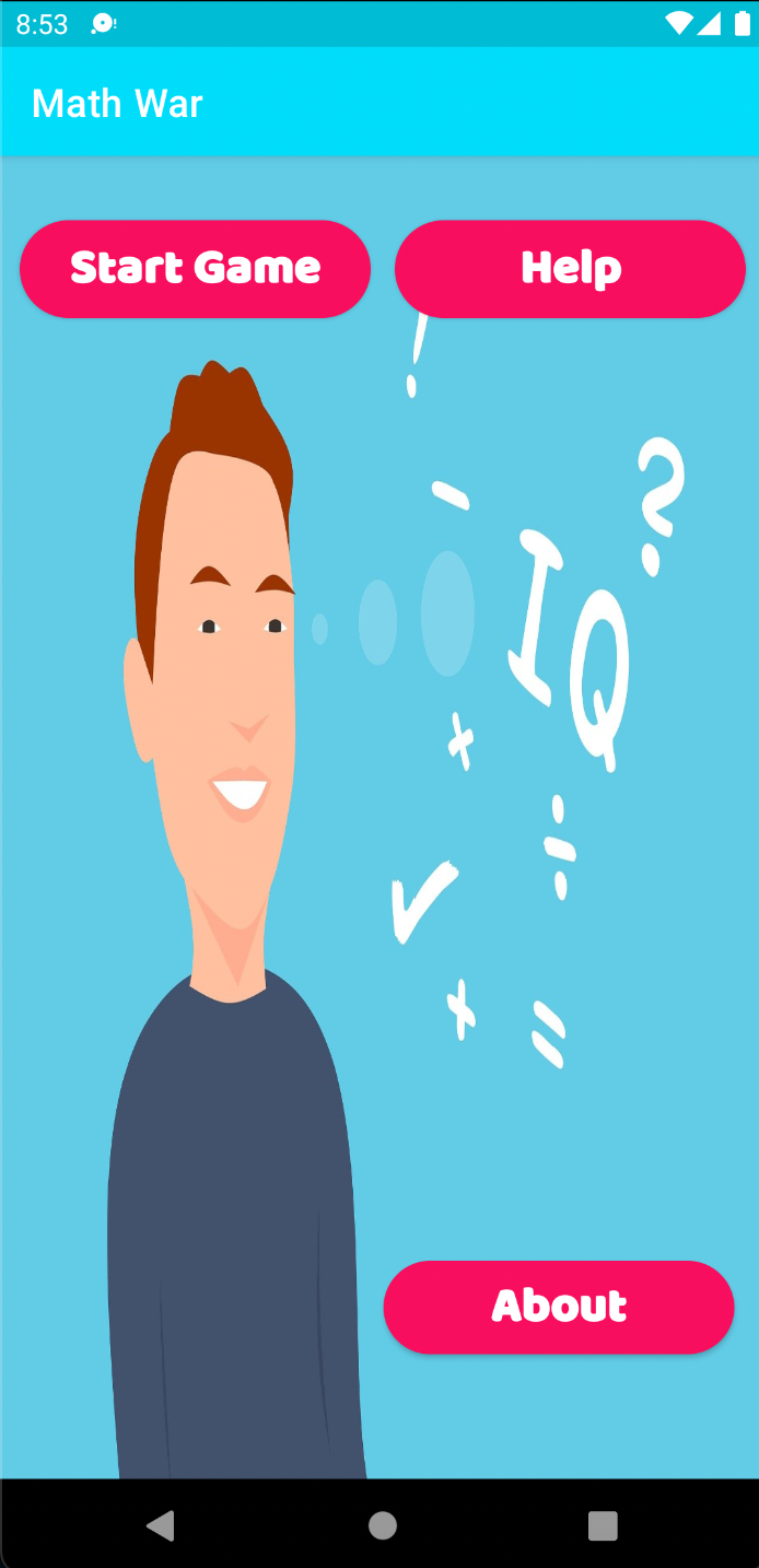 GitHub - alpsudilbilir/Math-War: Simple math operations game for kids.