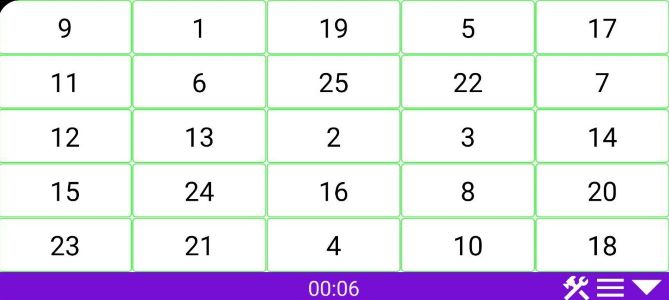 GitHub - Zashibistik/SchulteTable: Application Schulte table