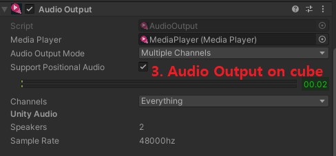 3d sound is not work · Issue #1427 · RenderHeads/UnityPlugin-AVProVideo · GitHub