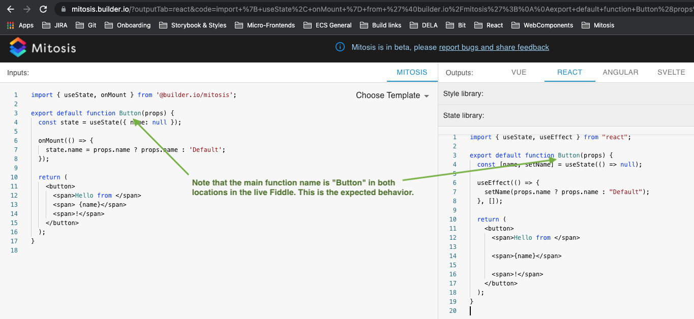 Visual Editor VSCode Plugin renames existing export default function to MyComponent when editing ...