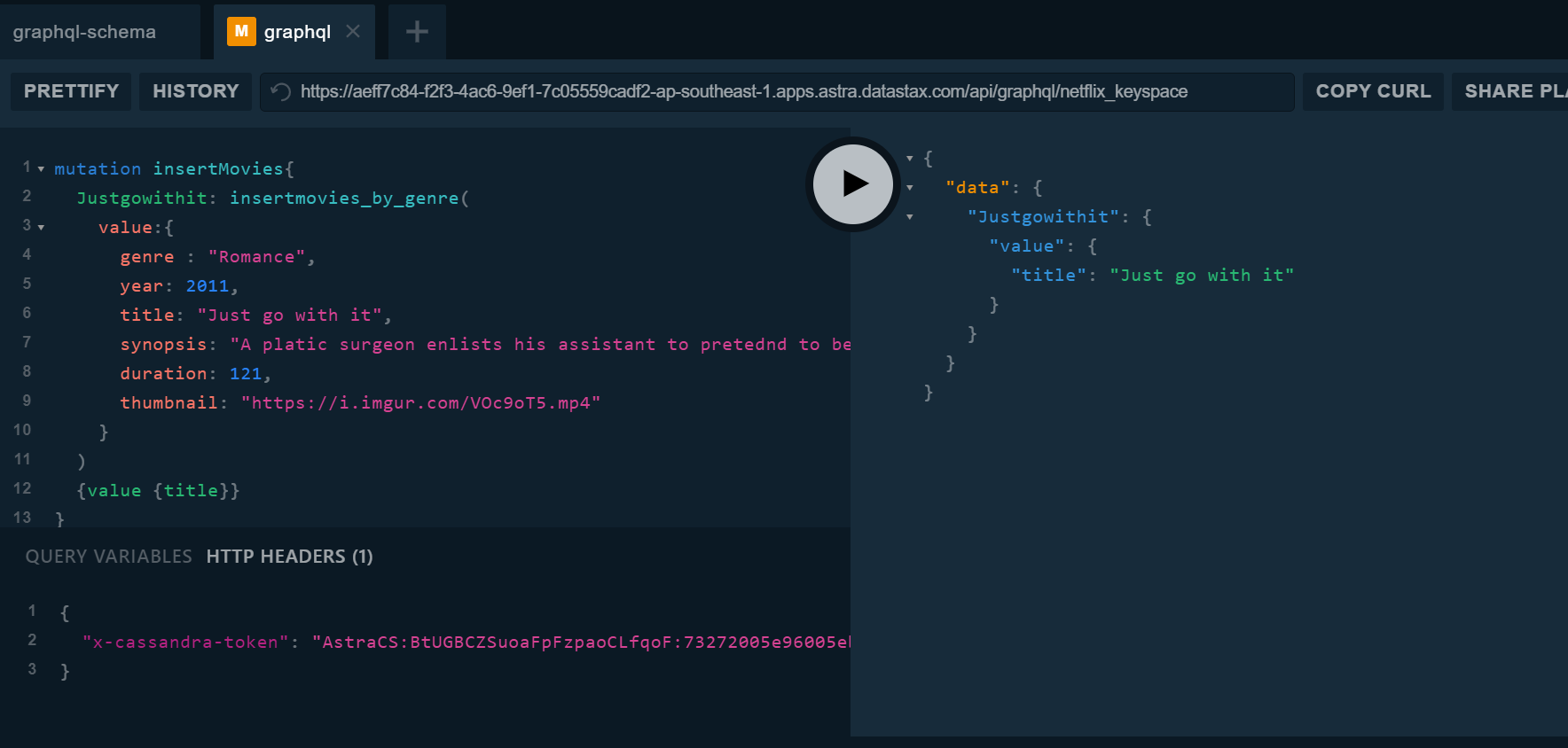 [HW] Garv Anand · Issue #301 · datastaxdevs/workshop-graphql-netflix · GitHub