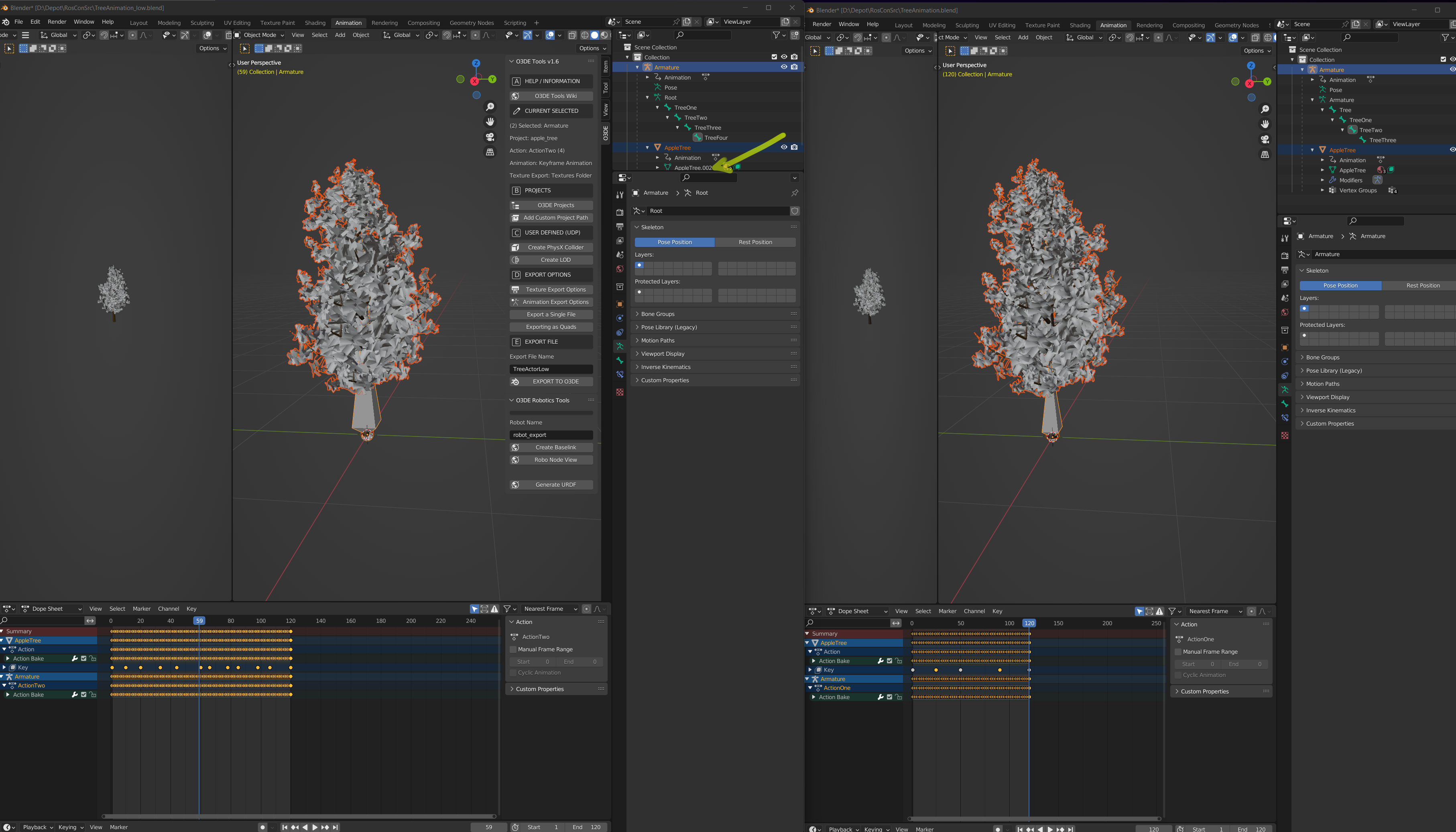 Morph Target Animation will fail if Animation Nodes have . in their names. · Issue #12342 · o3de ...