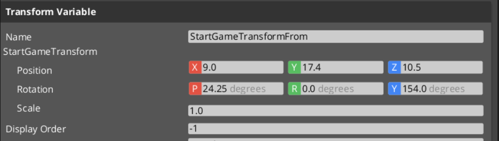 Bug Report - Script Canvas - Component Transform Variables in Entity and in Script Canvas ...
