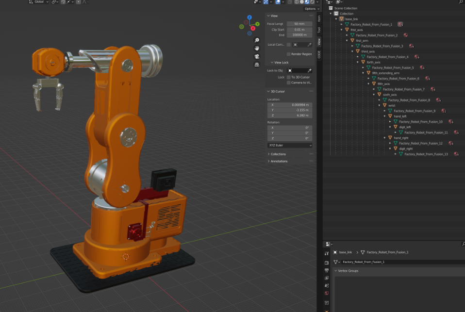 Linux DAE COLLADA Mesh Pivot Points issue. · Issue #14011 · o3de/o3de · GitHub