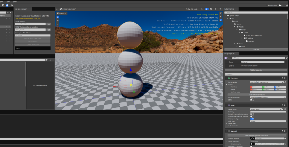 Linux DAE COLLADA Mesh Pivot Points issue. · Issue #14011 · o3de/o3de ...