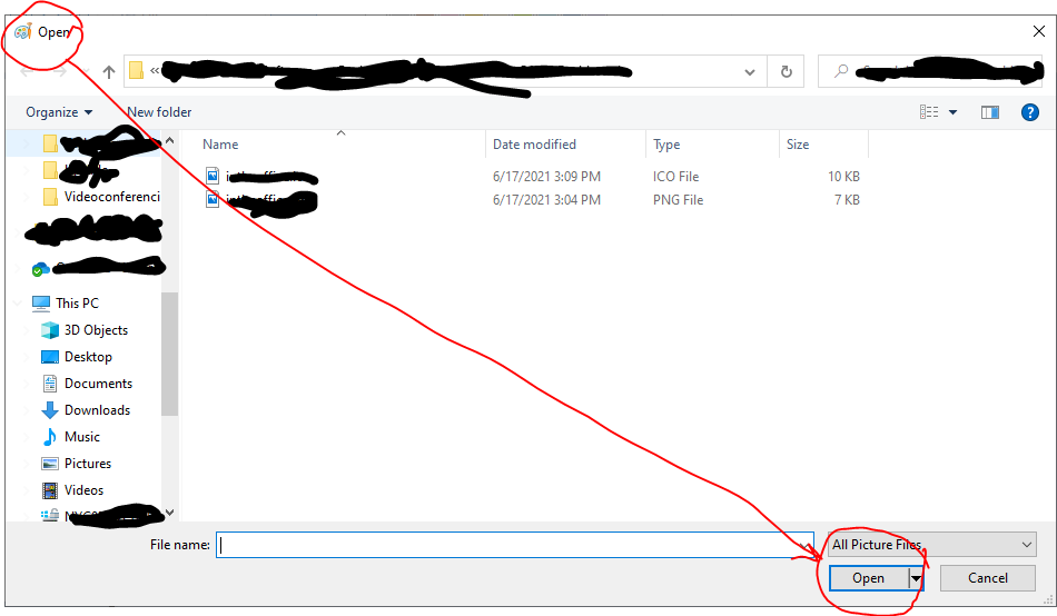Open file explorer window button says Save · Issue #10137 · notepad ...