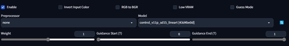 [Bug]: Weight, Guidance Start and Guidance End Selected isn't always being correctly used ...
