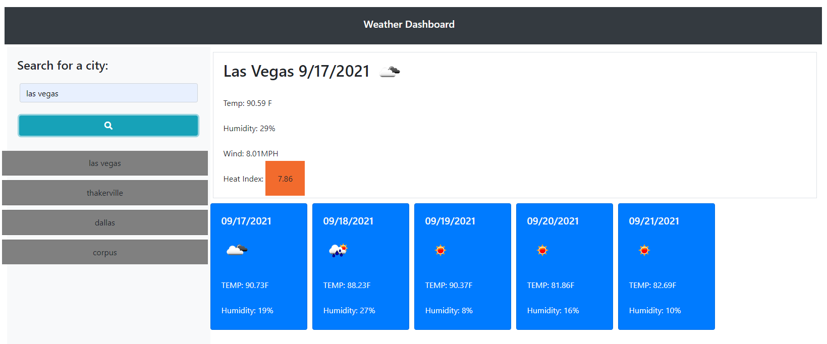 GitHub - HacAtac/hacWeatherDashboard