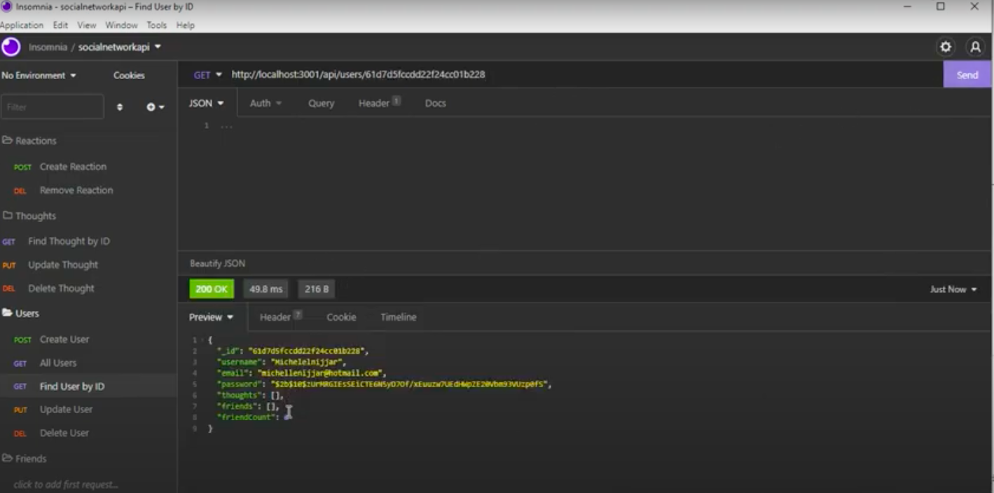GitHub - mnijjar24/social-network-api: API for a social network that uses a NoSQL database so ...
