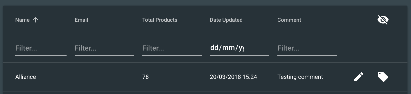 Column Header With Icons · Issue 839 · Devexpressdevextreme Reactive · Github