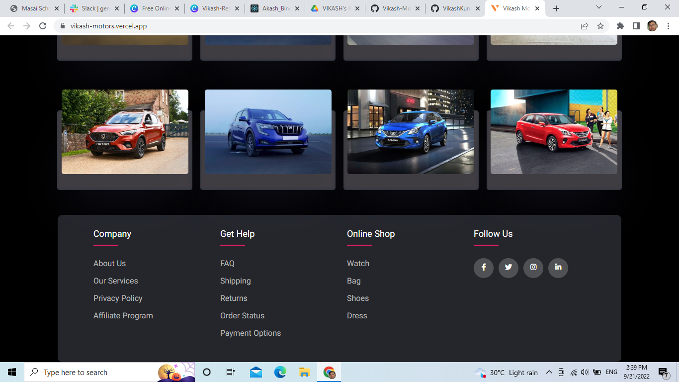 GitHub - VikashKumarNokha/Vikash-Motors: About This is the Frontend code of the project Vikash ...