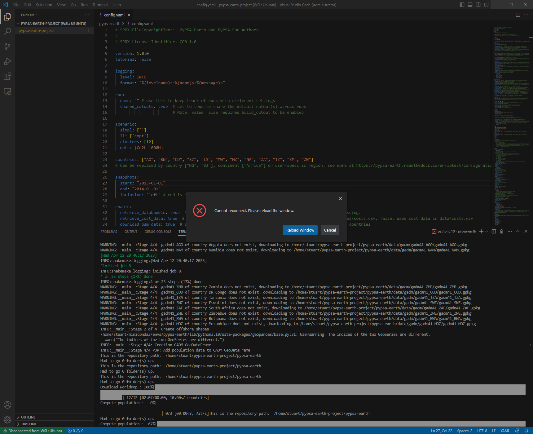 Scenario comparison of PyPSA-Earth with third-party modelling frameworks · Issue #622 · pypsa ...