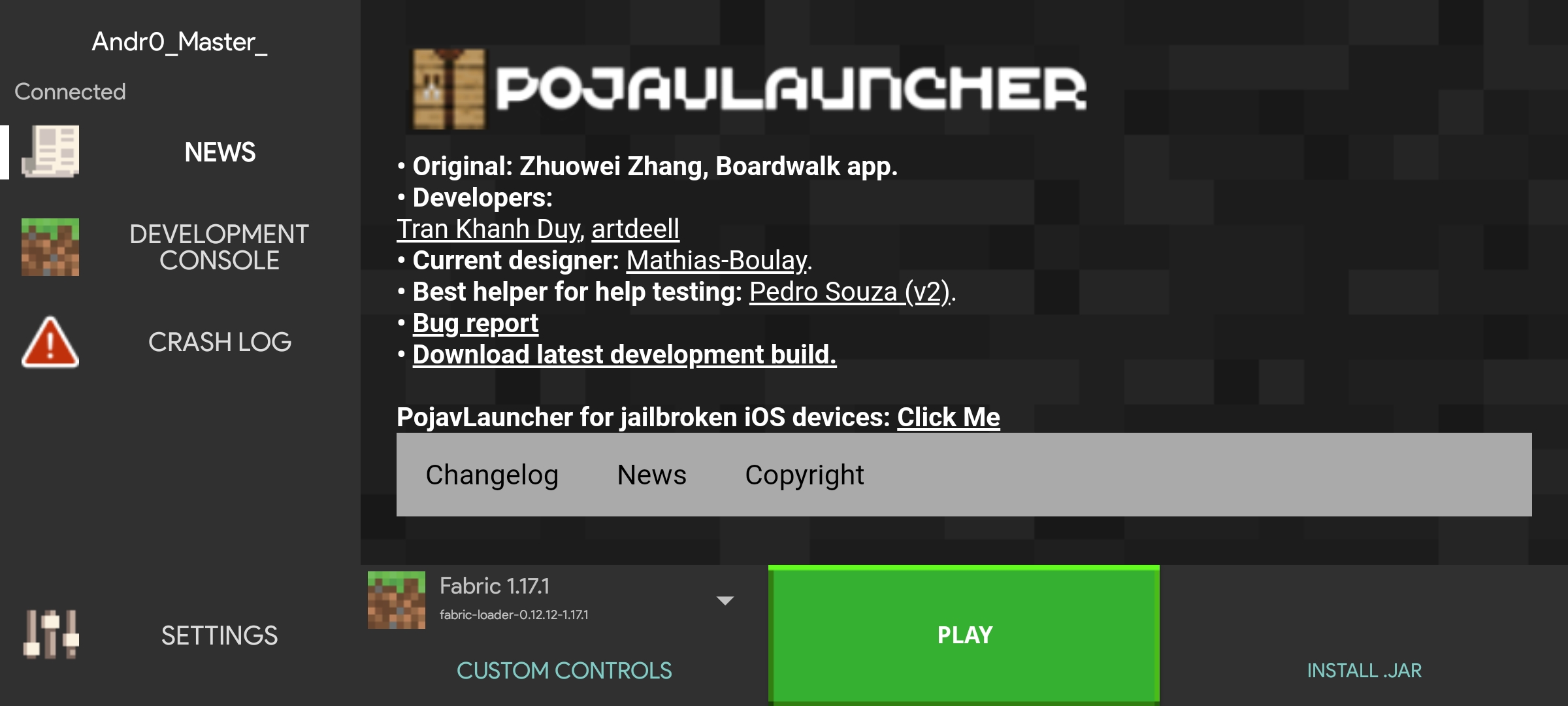 [BUG] Skin head in the main screen · Issue #2961 · PojavLauncherTeam/PojavLauncher · GitHub