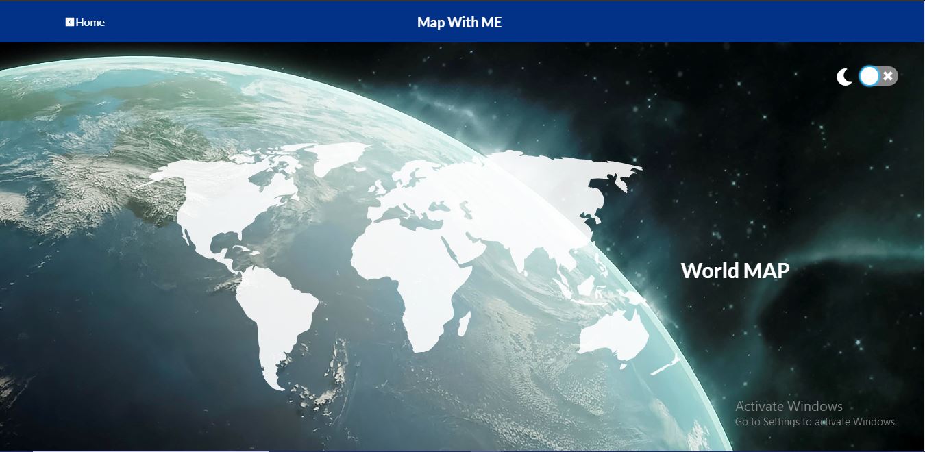 GitHub - zakiyousufi/Map-with-Me: A web application connected to the API shows world map and ...