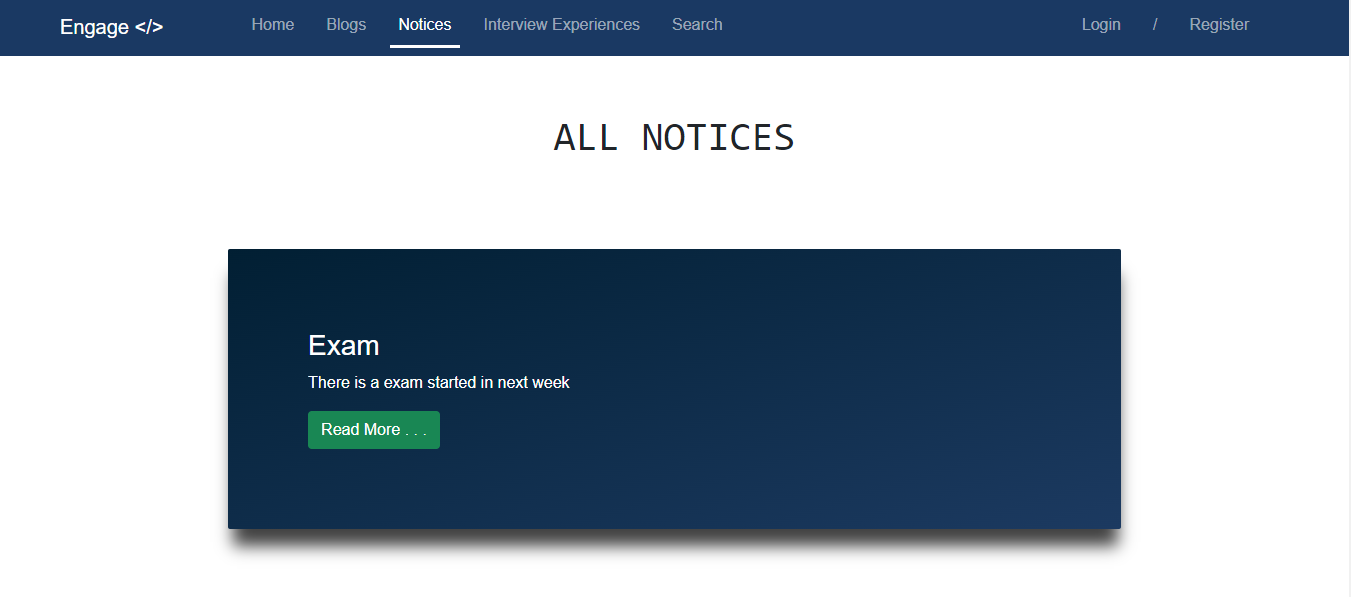 GitHub - mohit441/College-Engagement-App
