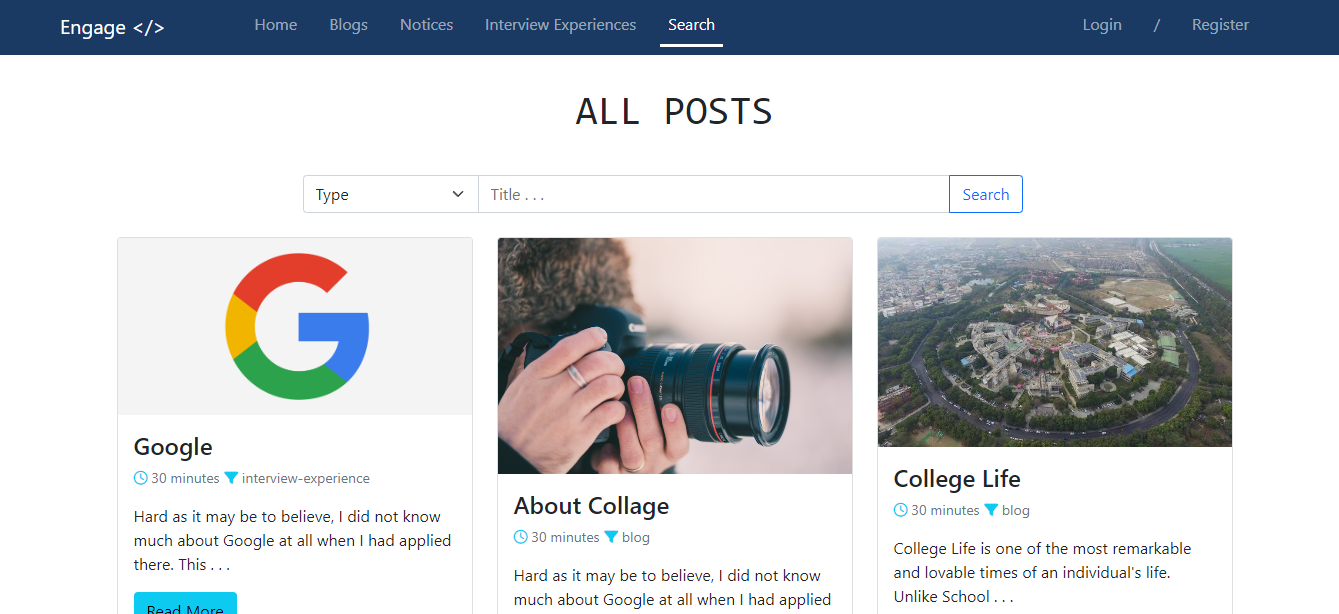 GitHub - mohit441/College-Engagement-App