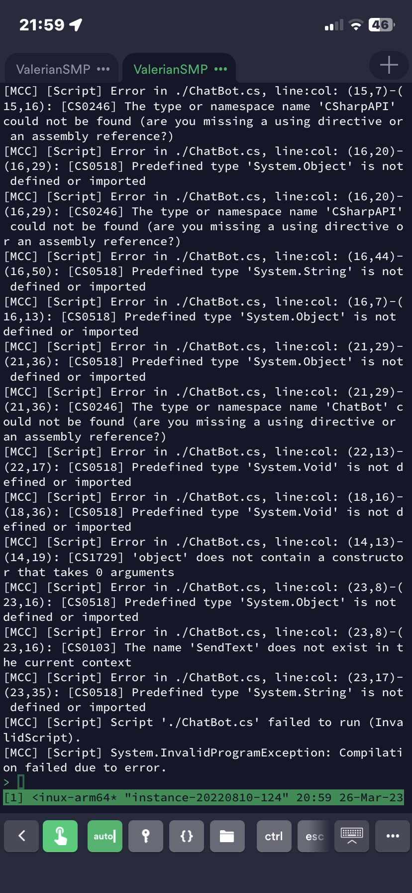 Make commands auto run upon death · Issue #2456 · MCCTeam/Minecraft-Console-Client · GitHub