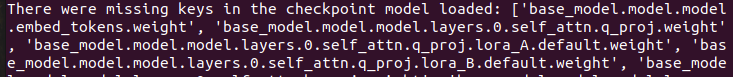 Issues with set_peft_model_state_dict, dictionary not properly updating. · Issue #285 ...