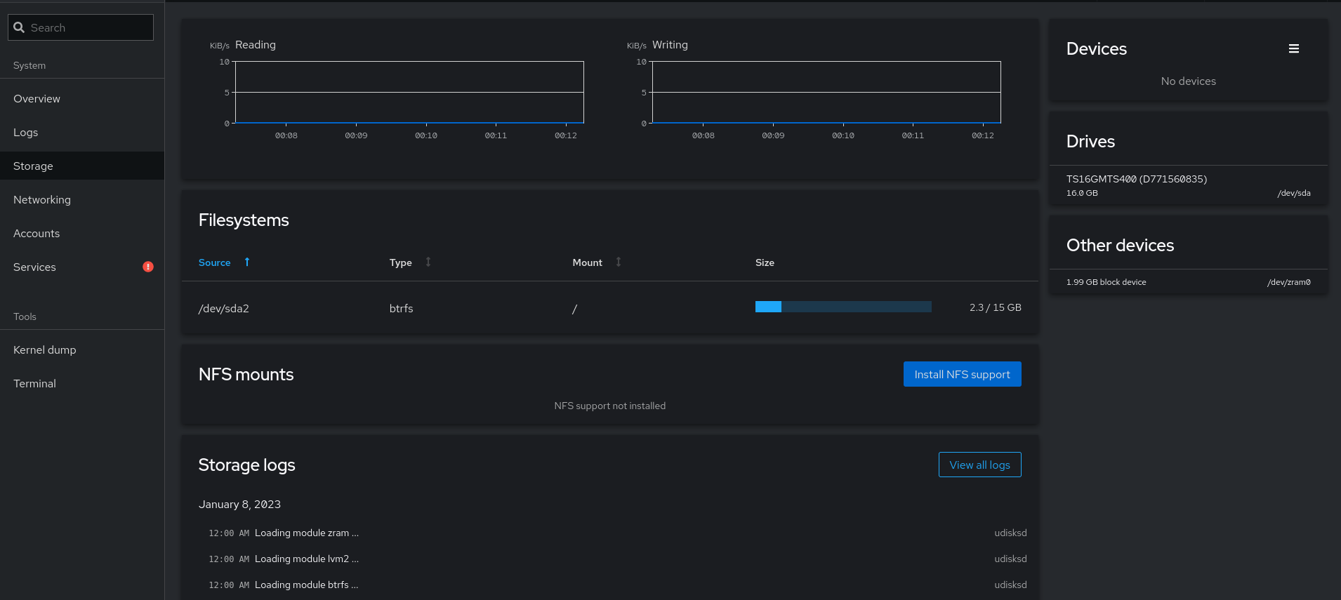 Iscsi Initiator And Target Gui Sections Not Present In Arch Linux 