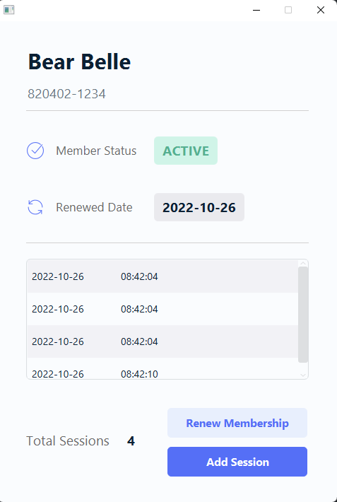 GitHub - strandhvilliam/gym-Members-Application