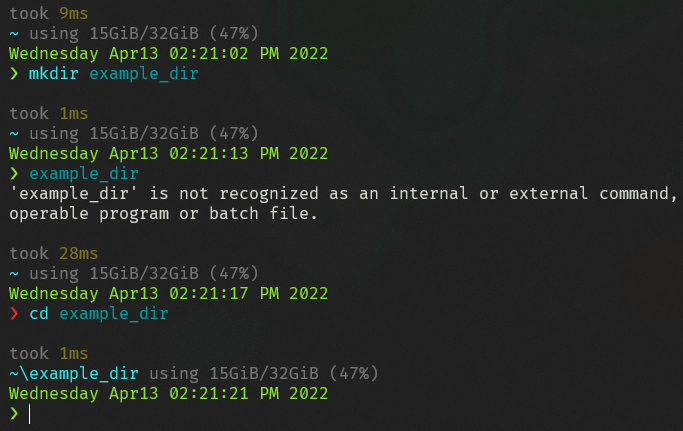 `cd` shortcut does not work in Windows since 0.60.0 · Issue #5181 ...